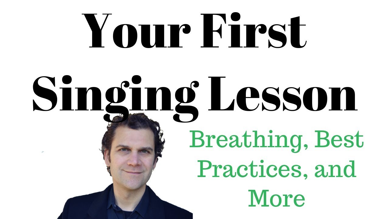 First Singing Lesson - YouTube