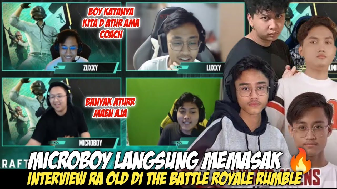 MICROBOY MODE SPICY BOY !! INTERVIEW RA OLD BARU MULAI UDAH PSYWAR - YouTube