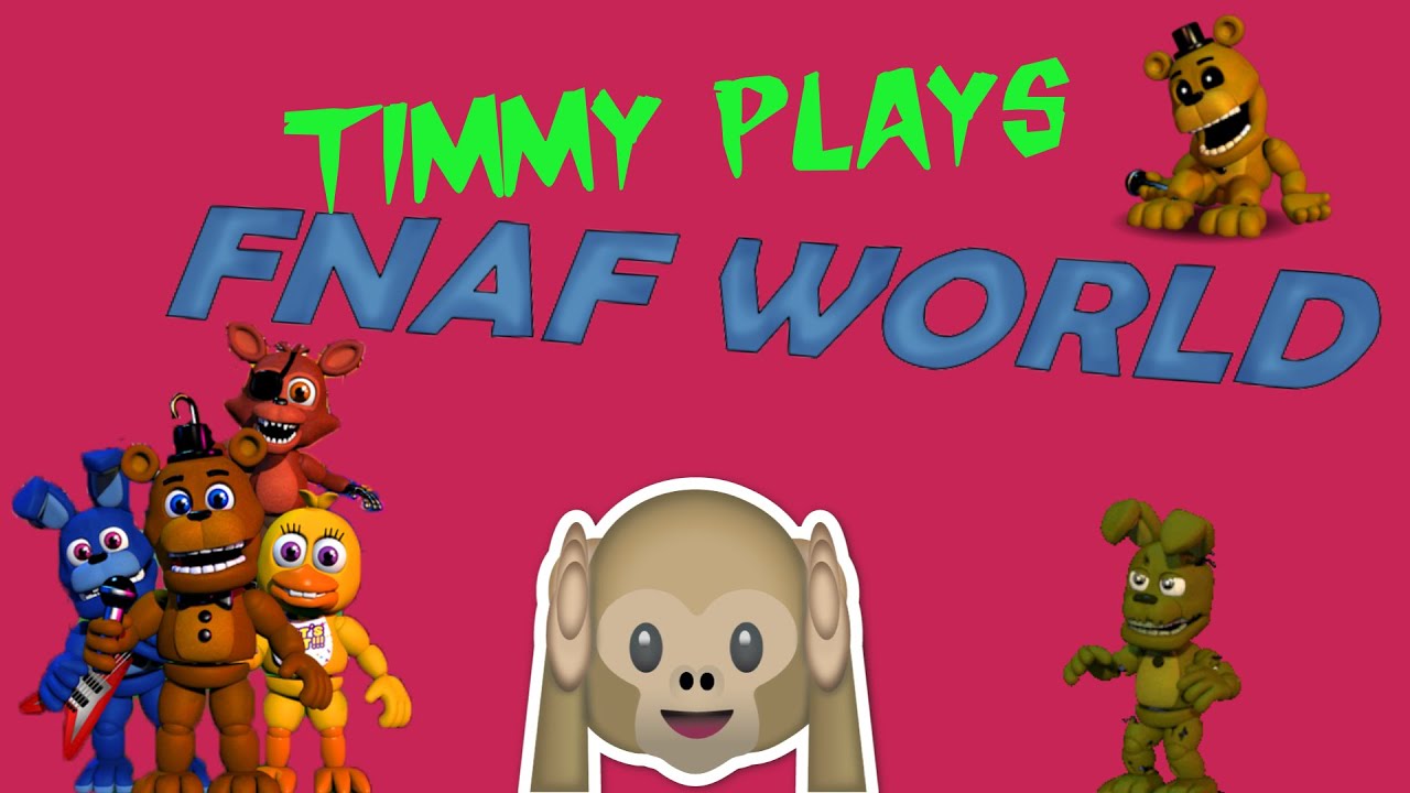 SMP Movie Timmy Plays FNAF World - YouTube