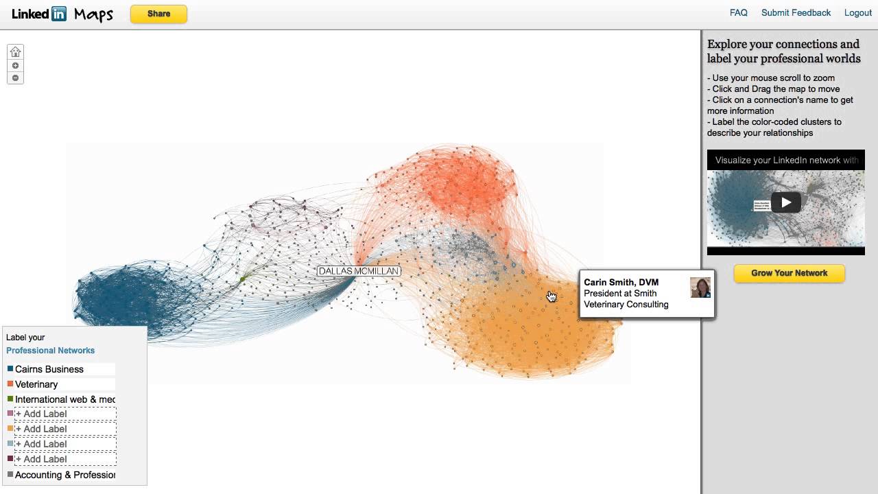 Linkedin Network Visualisation Maps.mp4 - YouTube