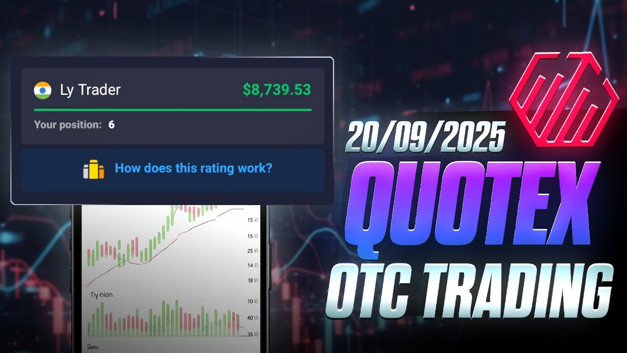 Quotex Live Trading Session || 20 Sep 2025 || Ly Trader - YouTube