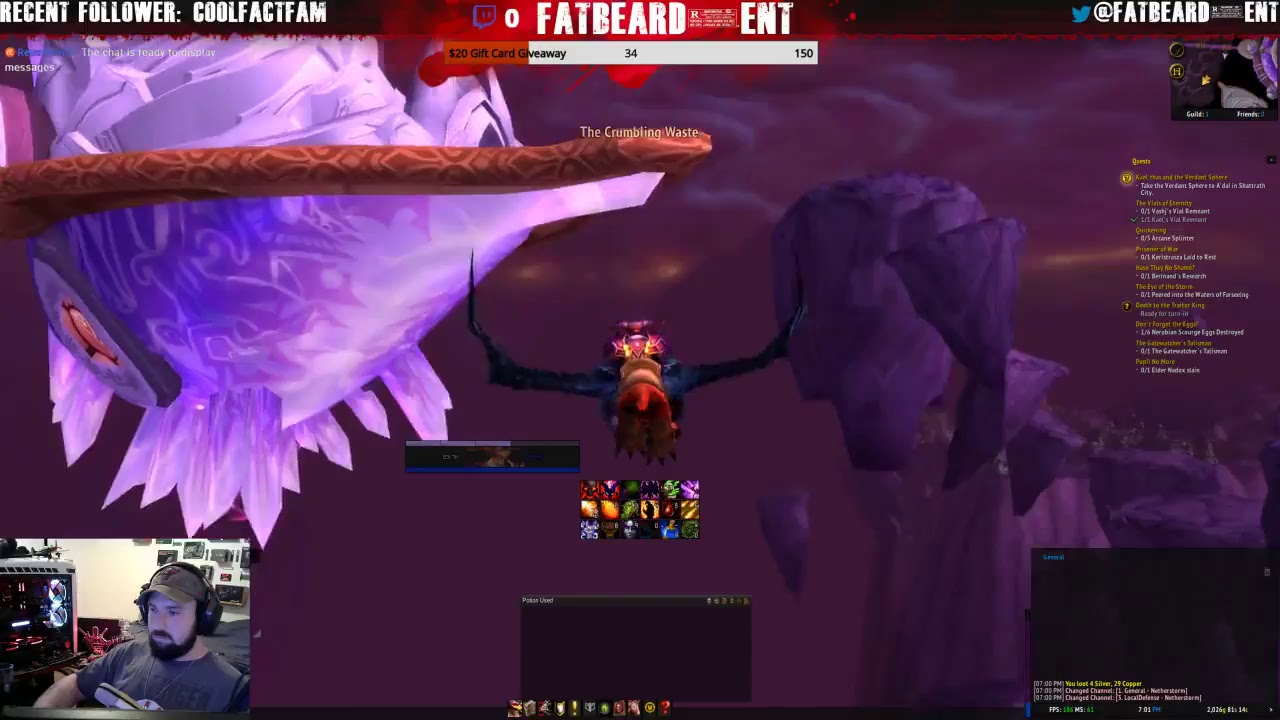 Lvl 80 Warlock soloing BC Raids. - YouTube