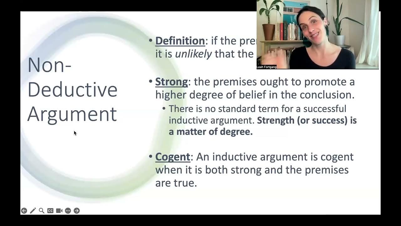 Non Deductive Arguments - YouTube
