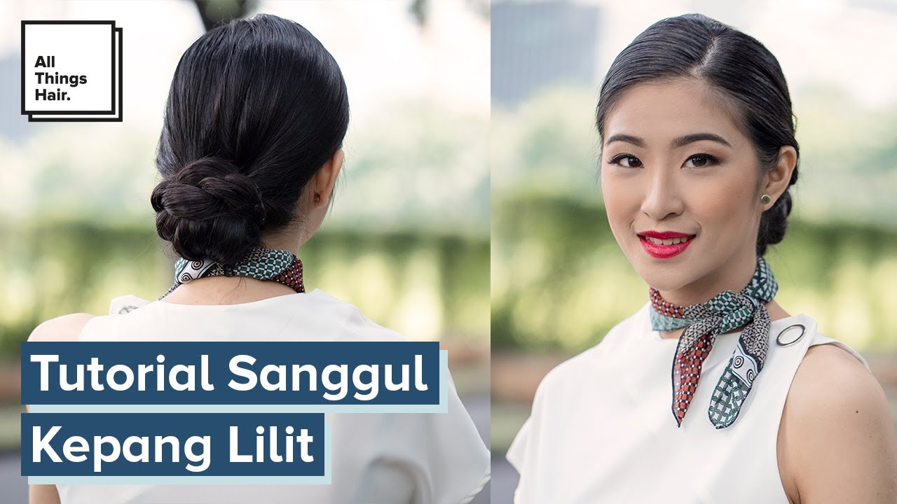 Tutorial Membuat Sanggul Kepang Lilit | Up-do Hairstyle - YouTube