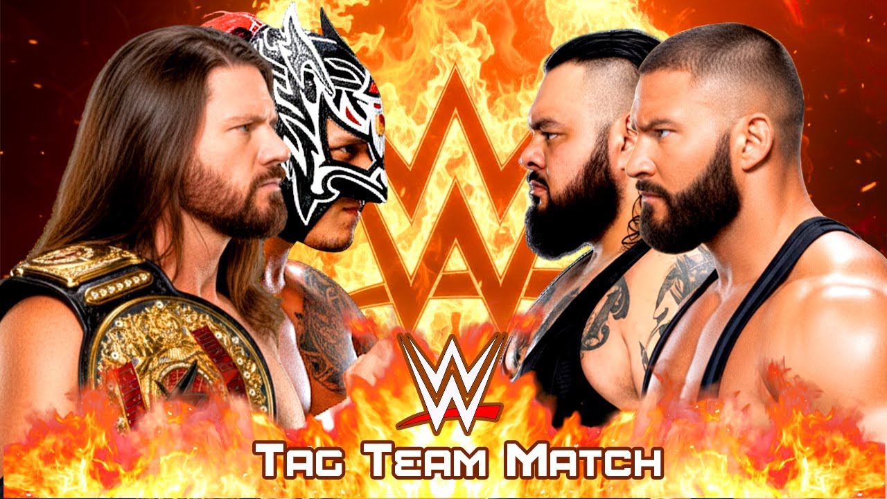 WWE AJ Styles and Dragon Lee vs Bron Breakker and Bronson Reed | 11-Dec ...