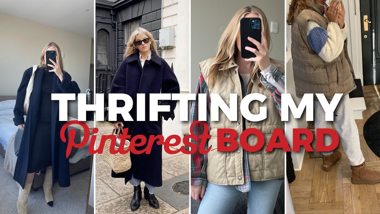 I thrifted my most recent pins ( thrifting my pinterest board ep 17 ...