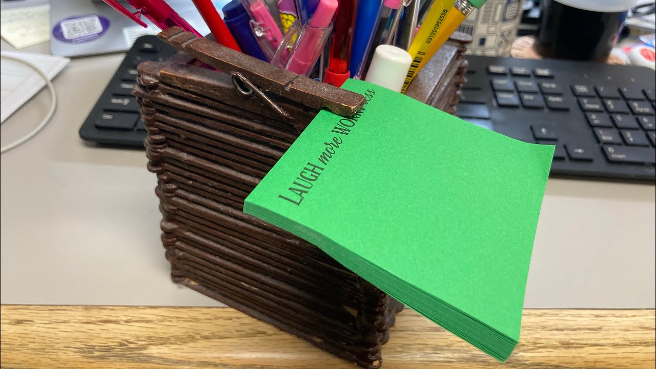 Craft stick Project - YouTube