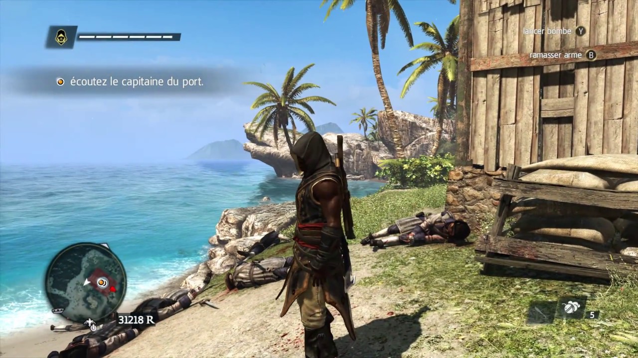 Assassin's Creed IV Black Flag - Adewale - Combat style [1] - YouTube