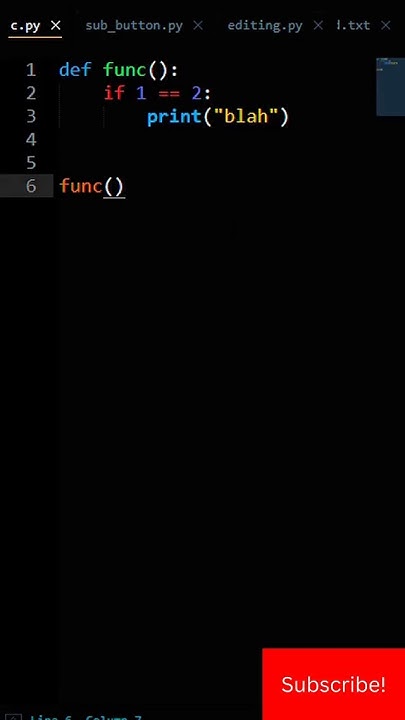 Python How To Call A Function - YouTube