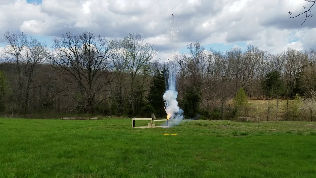 testing 3 and 4 inch ball shells - YouTube