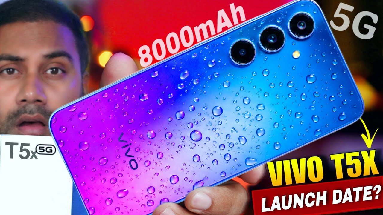 VIVO T5X 5G Launch Date in India? 🔥 - YouTube