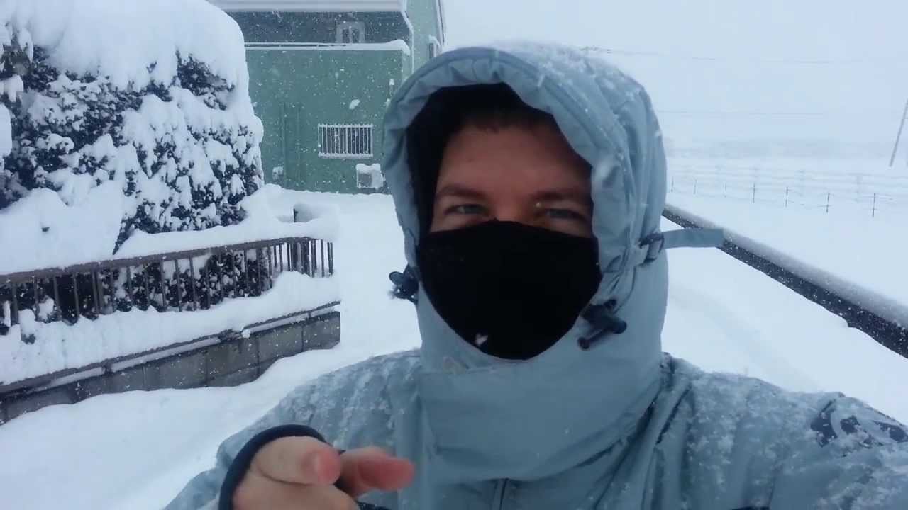 Japan Snow - It's Snowing....A Lot! (Snow Ninja!) - YouTube