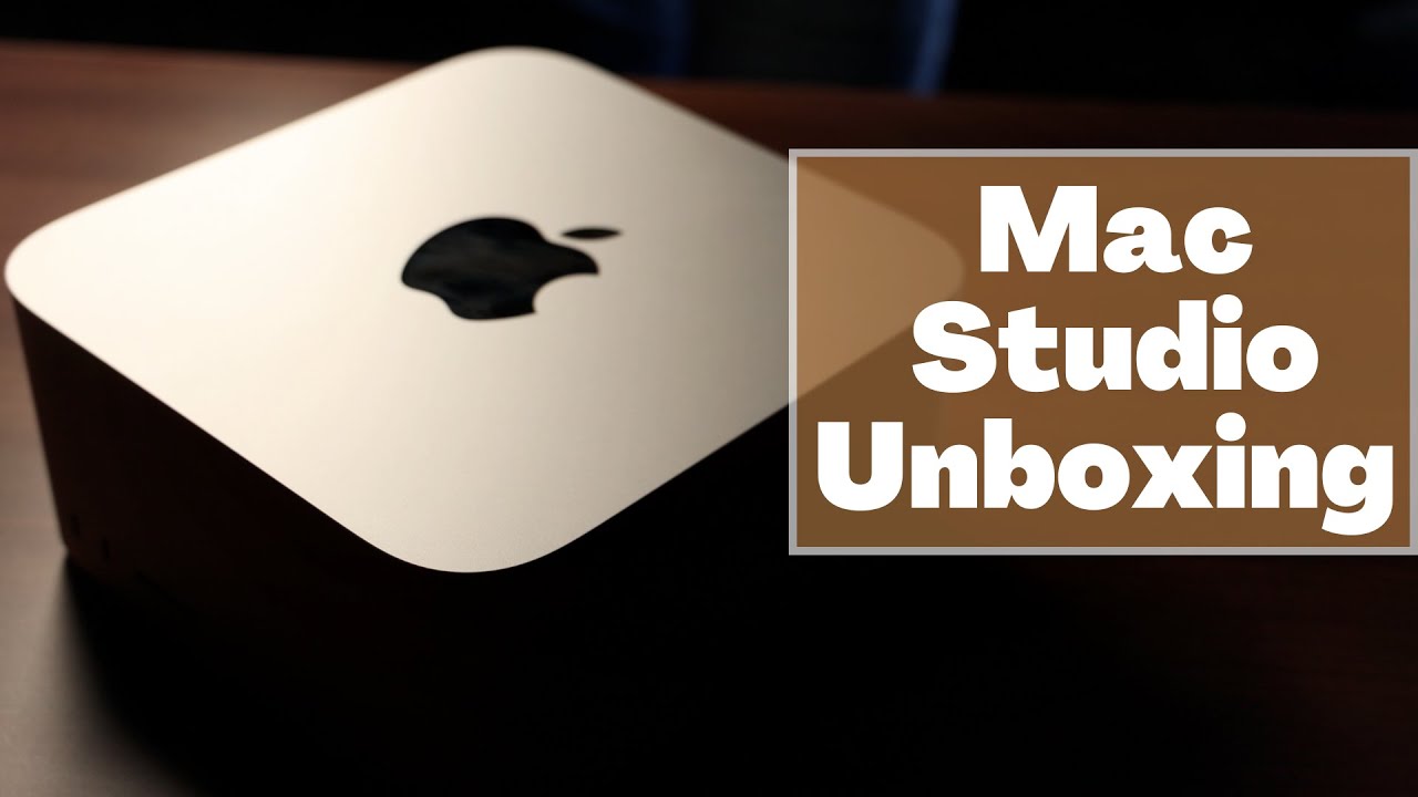 Apple Mac Studio Unboxing - YouTube