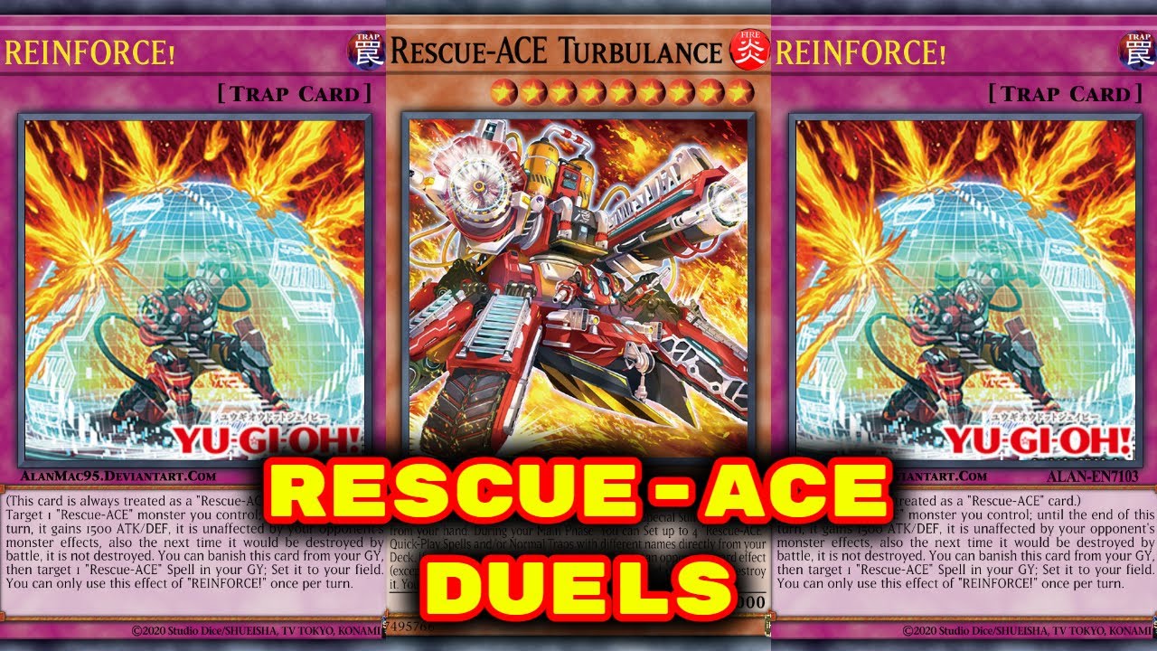 Yugioh - Rescue-ACE Duels (Deck Download in Description) - YouTube