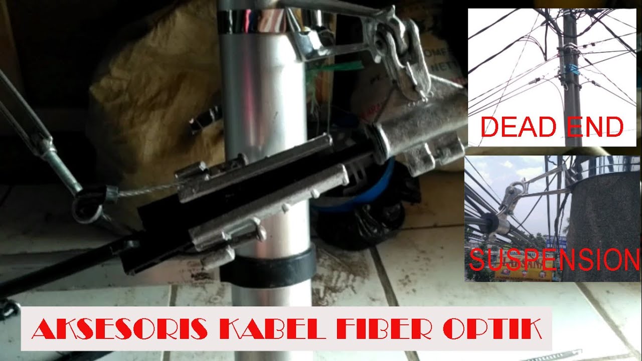Aksesoris kabel Fiber Optik!! Fiber optic accessories - YouTube