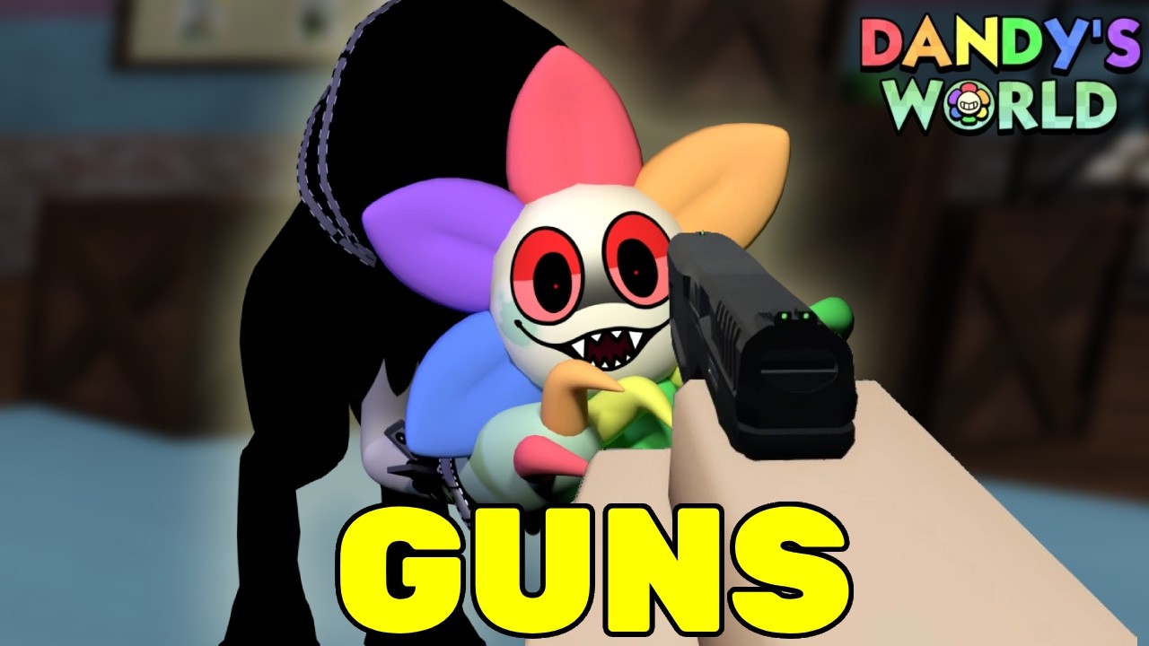 Dandy's World With Guns! || Roblox - YouTube