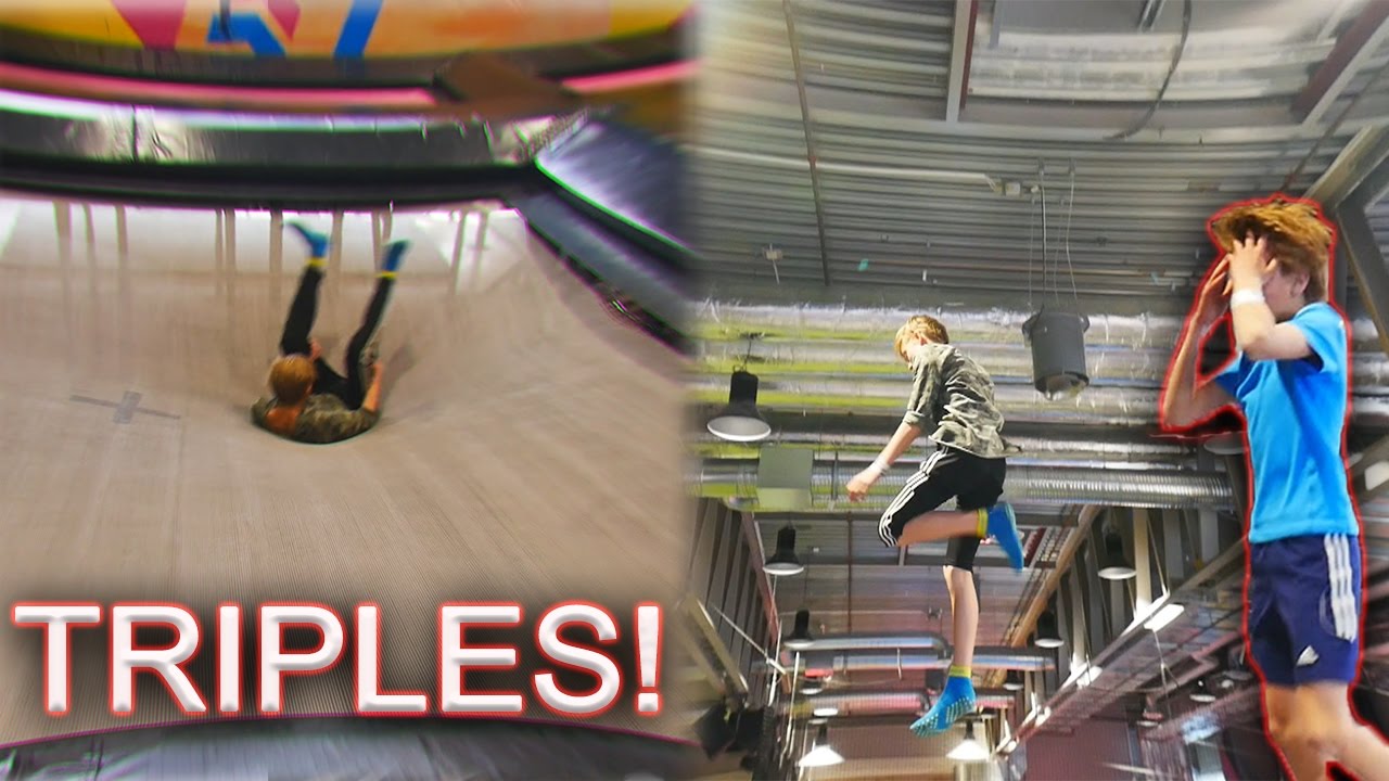 INSANE Kid Does TRIPLE FLIPS! [BOUNCE 3] - YouTube