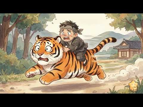 The Tiger and the Dried Persimmon | Korean Folktale · Kids Story · Bodam Bedtime Stories
