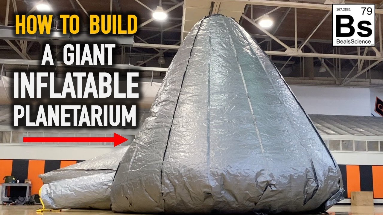 How To Build a Giant Inflatable Planetarium - for under $300! - YouTube