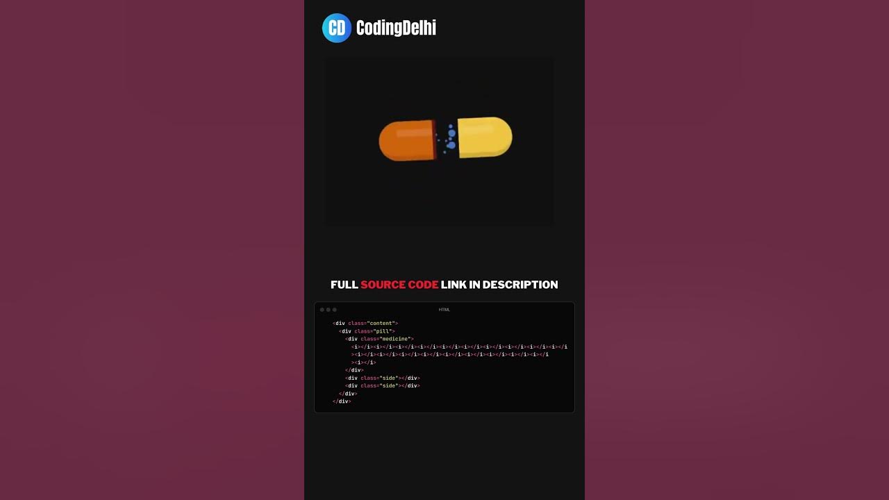 Css Pill Loader Youtube