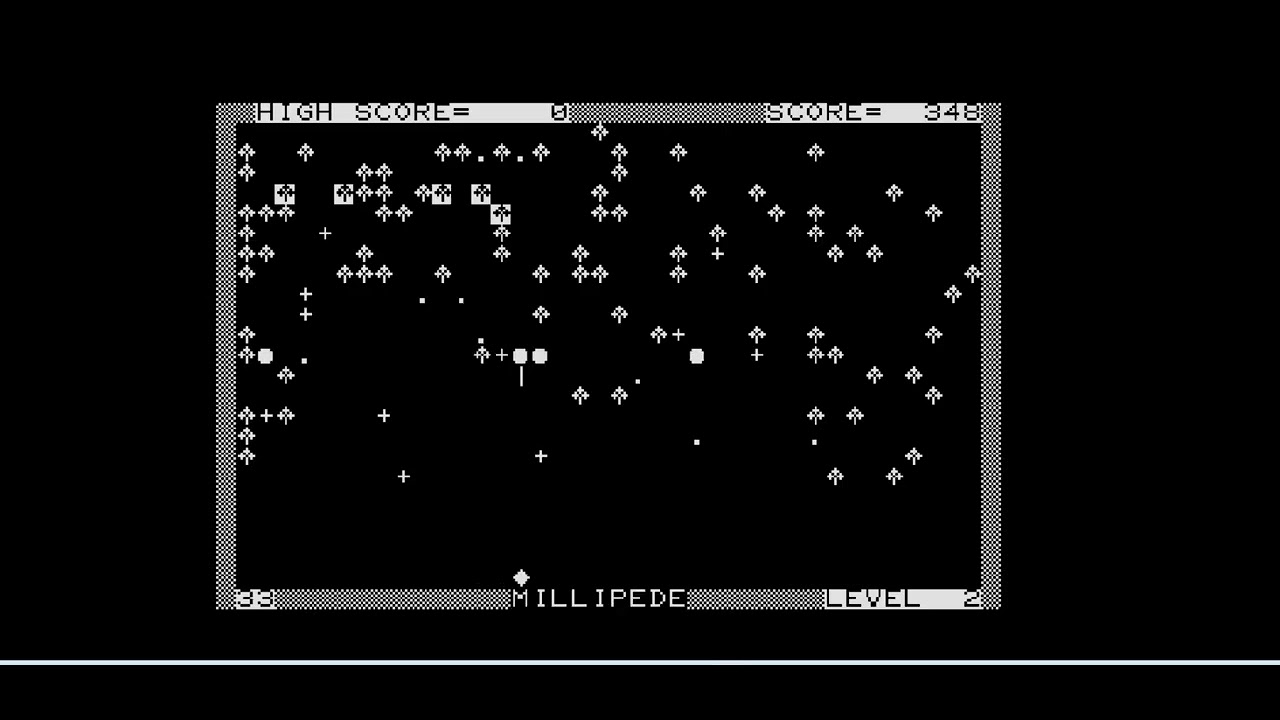 Millipede - Commodore PET - YouTube