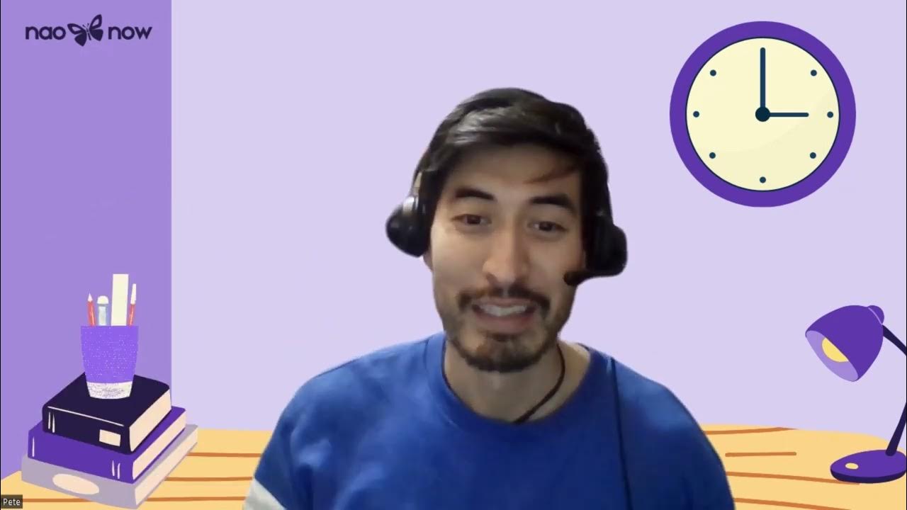 Nao Now Mentor Peter Introduction Video - YouTube