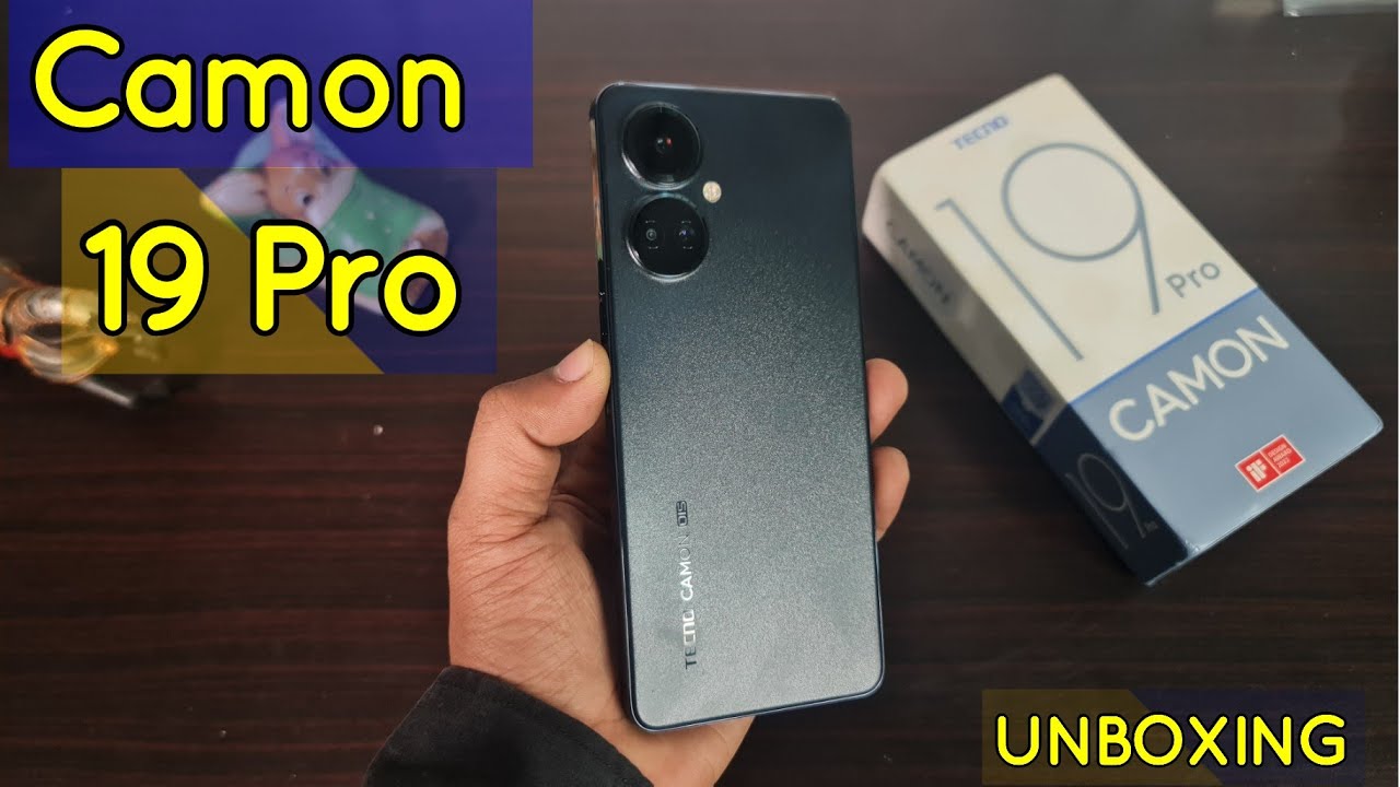 TECNO CAMON 19 PRO UNBOXING AND FEATURES - YouTube