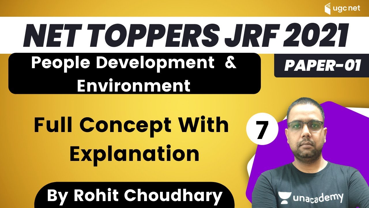 10:00 AM - NET Toppers JRF 2021 | PDE by Rohit Choudhary | Full Concept ...