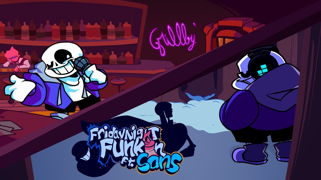 Friday Night Funkin' Ft. Sans Mod FNF Leandro Final | FNF ft Sans - YouTube