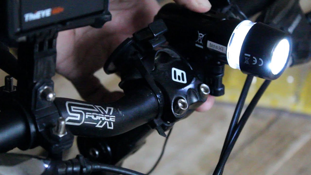 Rolson bicycle lights review - YouTube