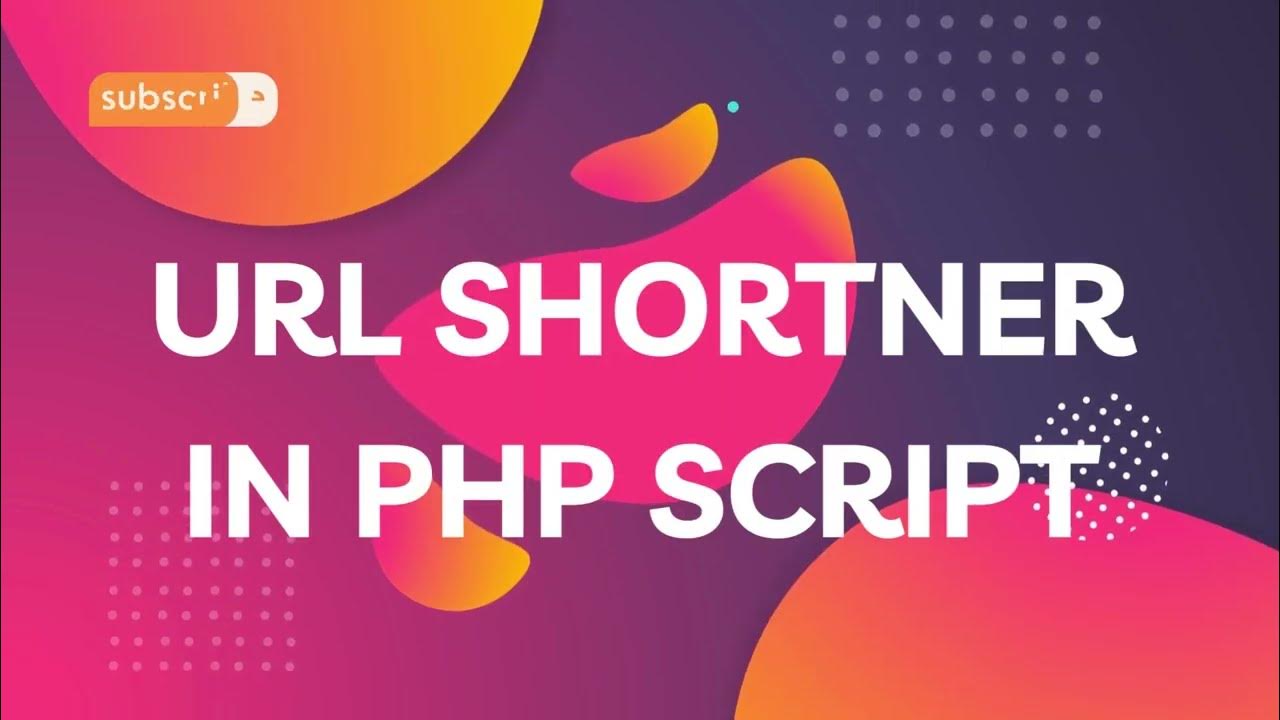 Free PHP Script for Creating Your Own URL Shortener Website - YouTube