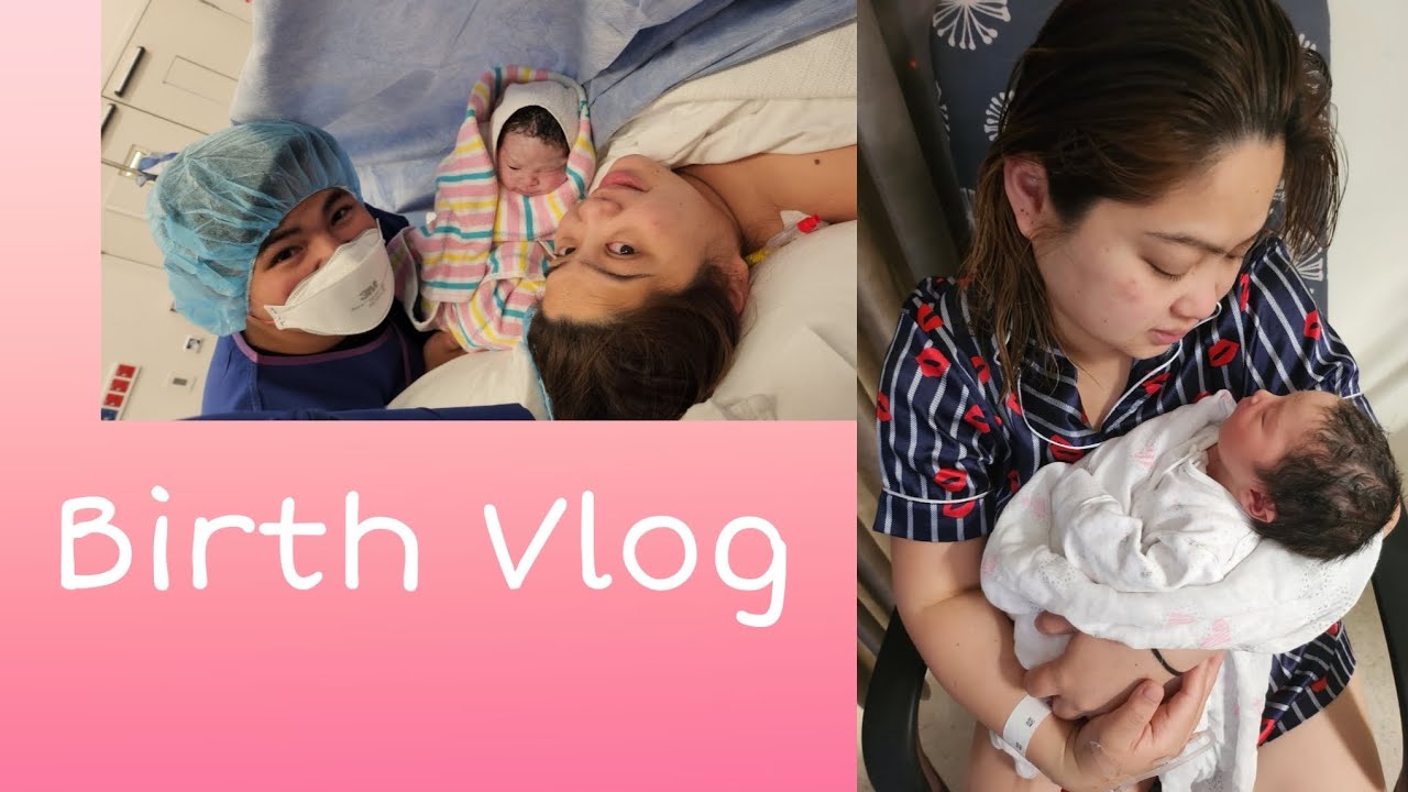 Birth Vlog |Aleina's first bath💞 - YouTube