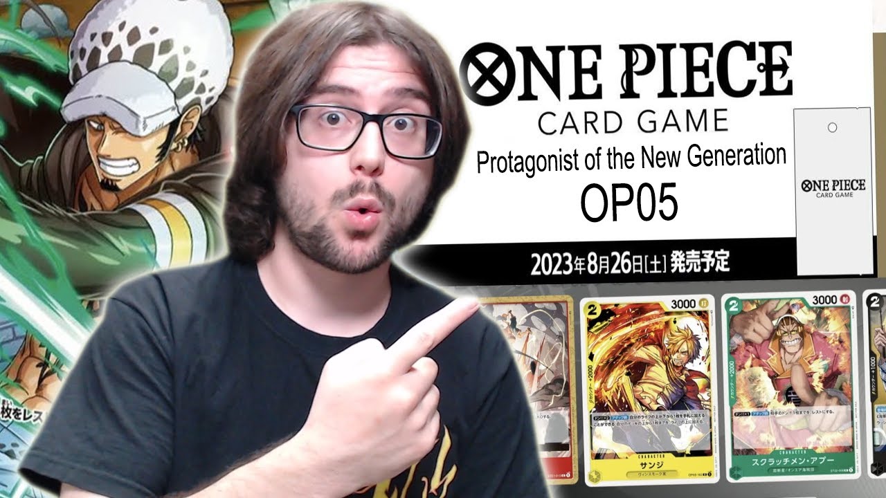 1st Anniversary card by Eiichiro Oda para OP05 y fecha de salida ...