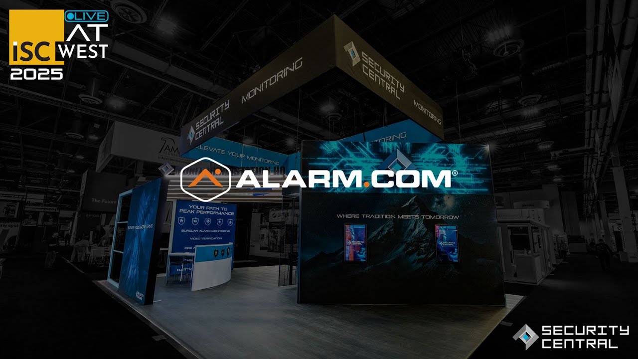 Live at ISC West with Alarm com - YouTube