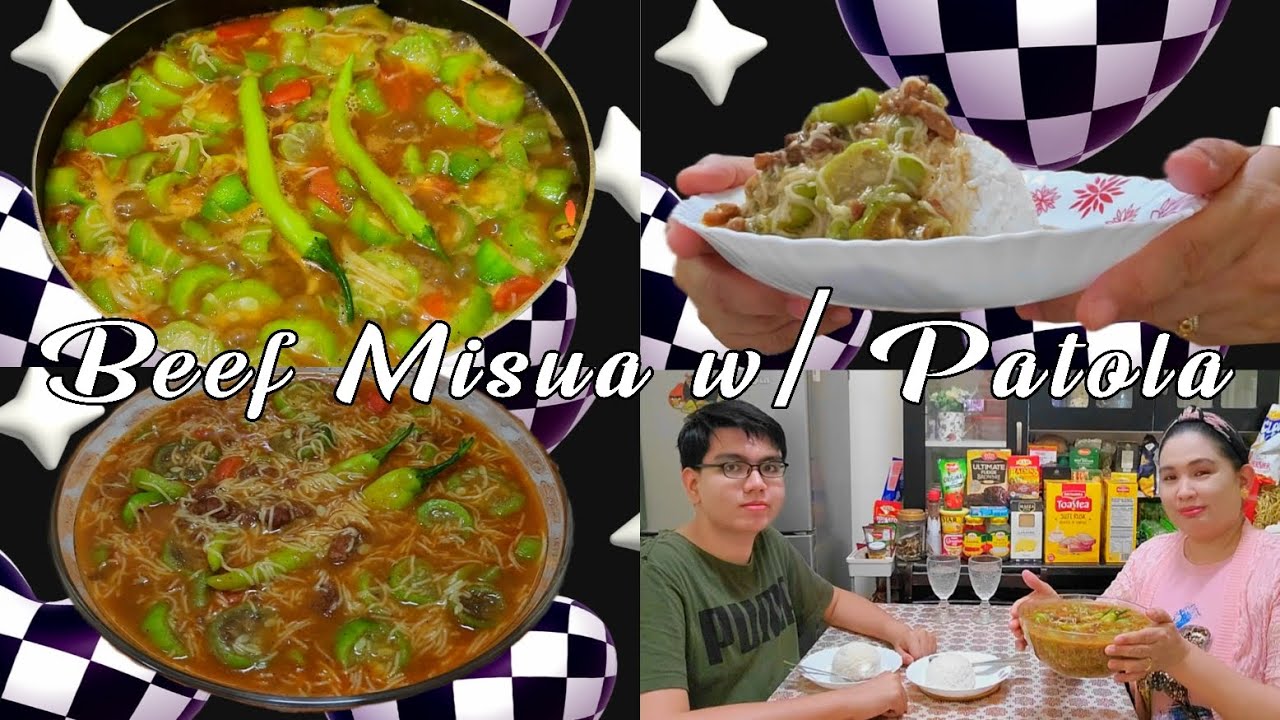 Beef Misua w/ Patola - YouTube