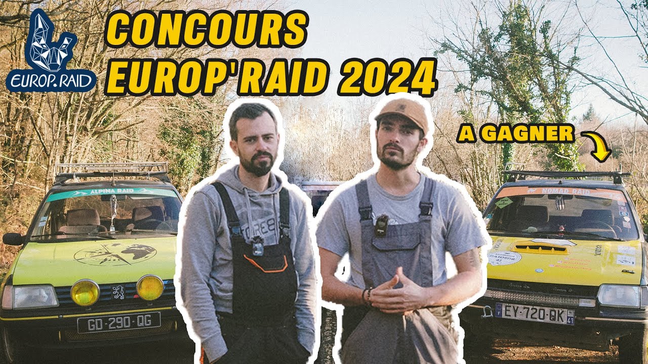 On sort toutes nos Peugeot 205 ! + Concours Europ'raid 2024 - YouTube