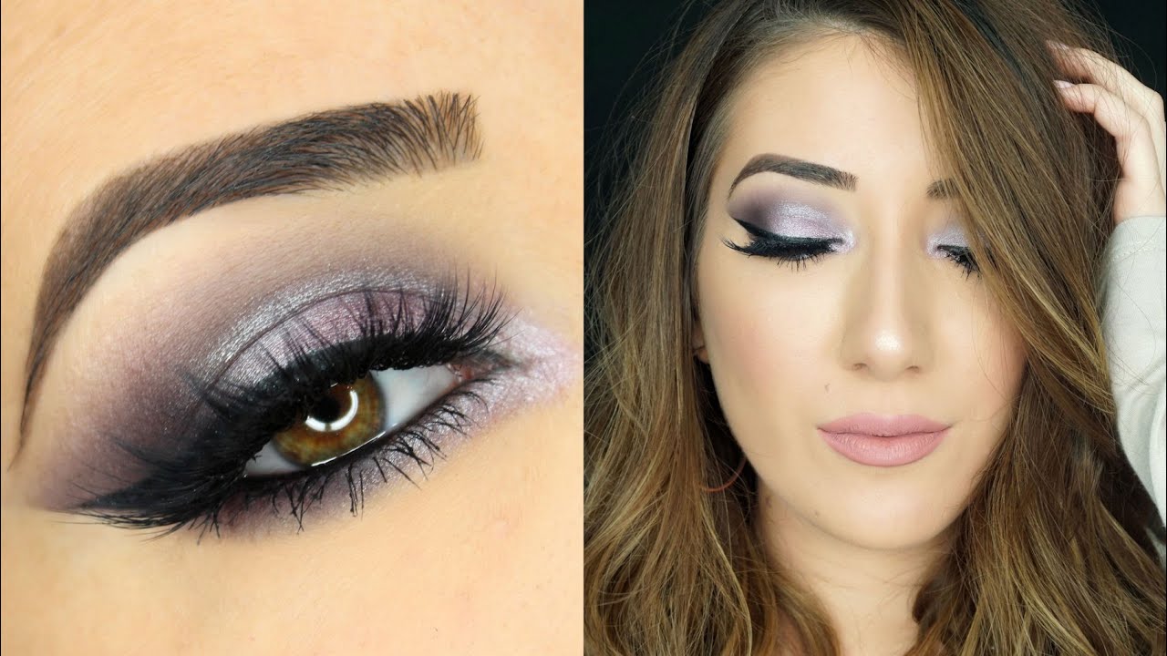Dark Purple Smokey Eye Makeup | Makeupview.co