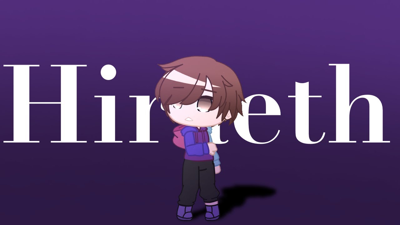 Hiraeth // Karl Jacobs // Live2D Animation // Gacha Club - YouTube