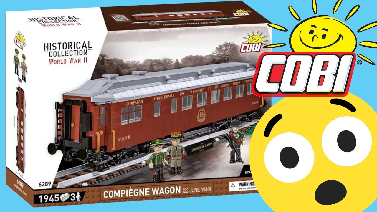 Mega !!! Cobi kapituliert nicht und baut den Salonwagen von Compiègne ...