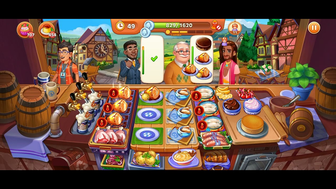Cooking madness Trophy tournament level coins 2100 - YouTube
