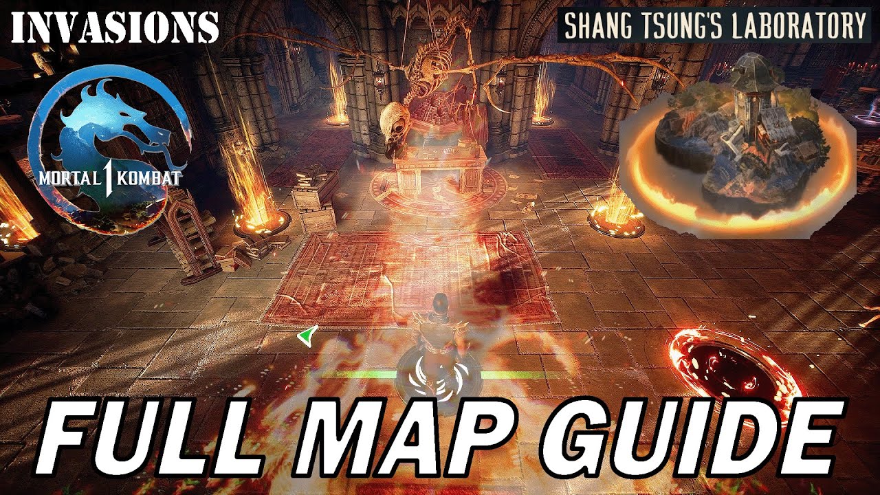 SHANG TSUNG LABORATORY FULL MAP COMPLETION GUIDE - Season 2: Blood Moon ...