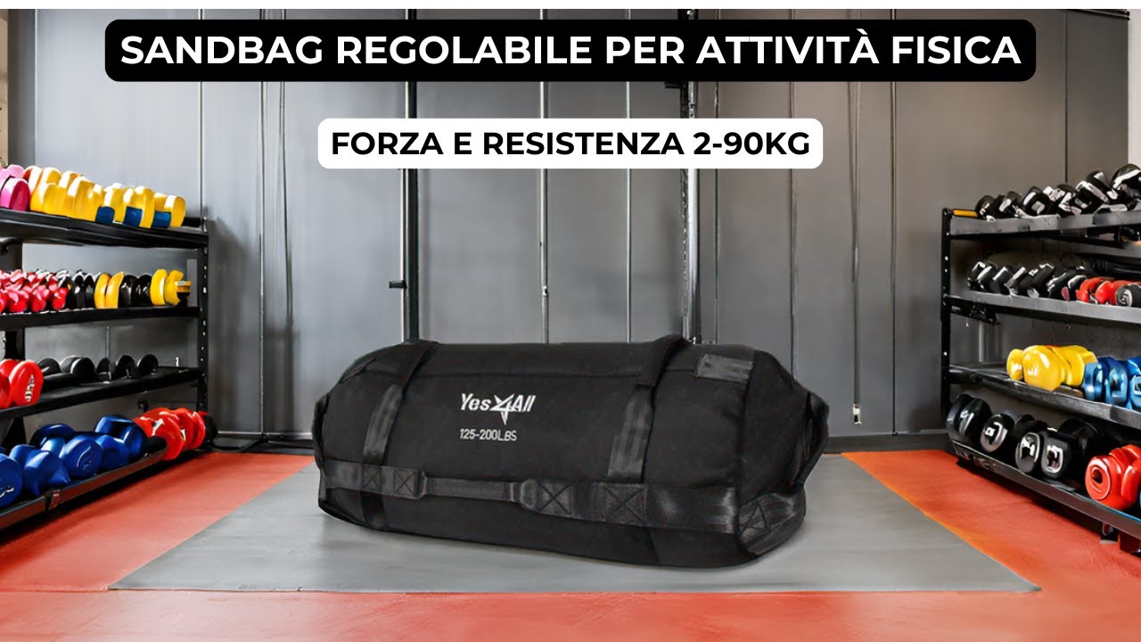Yes4All Sandbag: L’Attrezzo Perfetto per Forza, Resistenza e ...