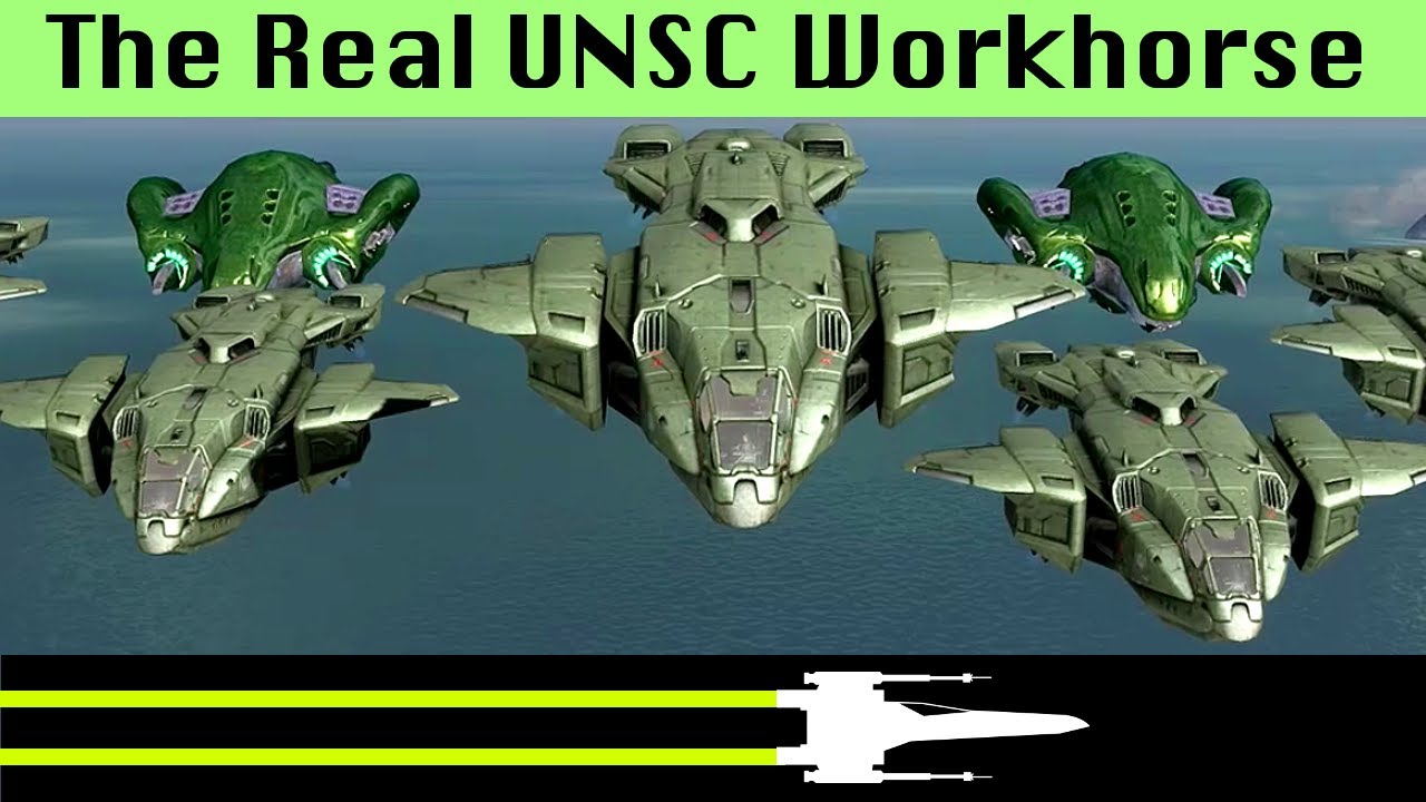 The History of the UNSC's Workhorse, The D77-TC Pelican | Halo Lore ...