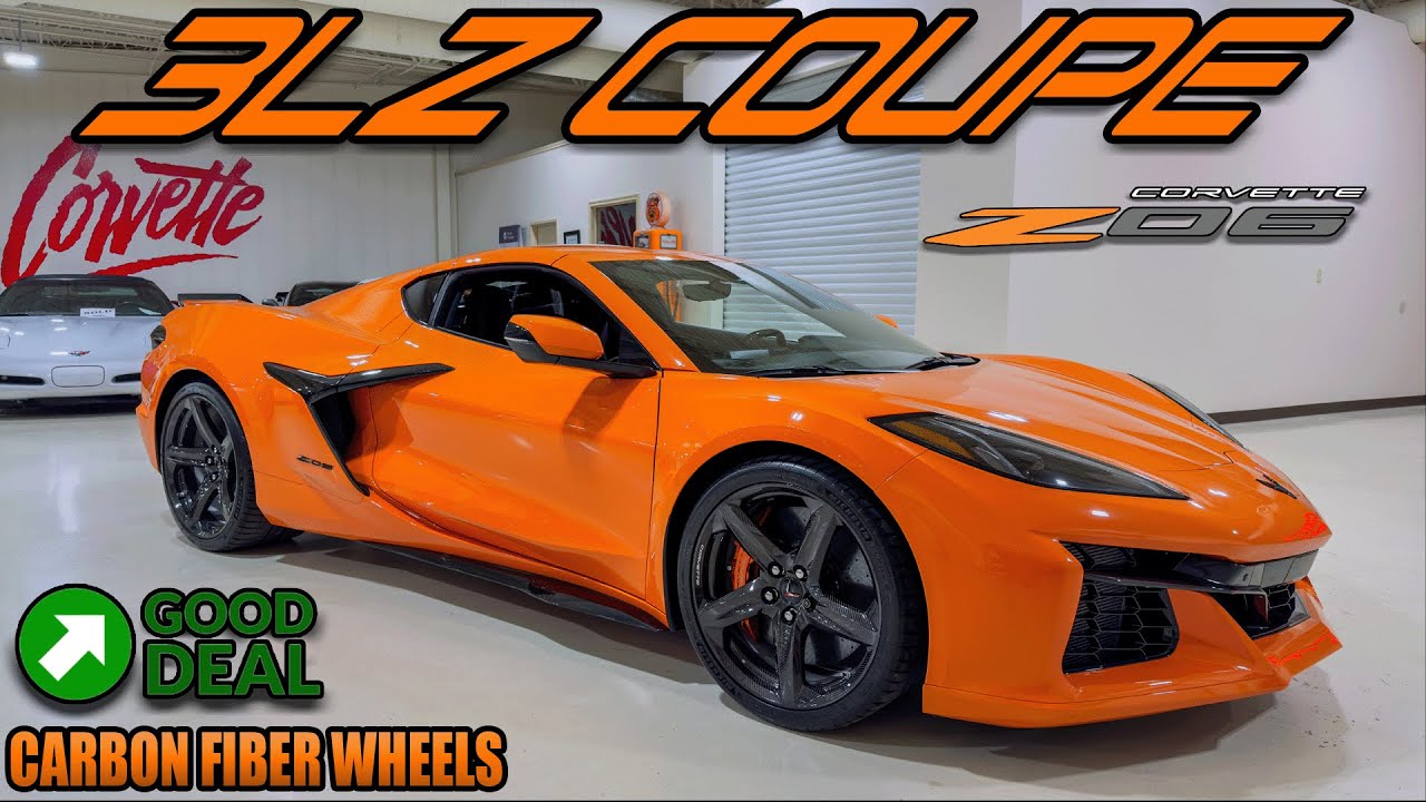 5K Under MSRP 2023 Amplify Orange C8 Z06 at Corvette World! - YouTube
