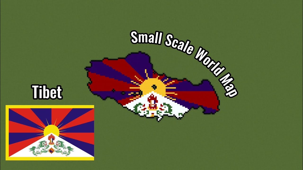 Small Scale in Minecraft Part 42: Tibet - YouTube
