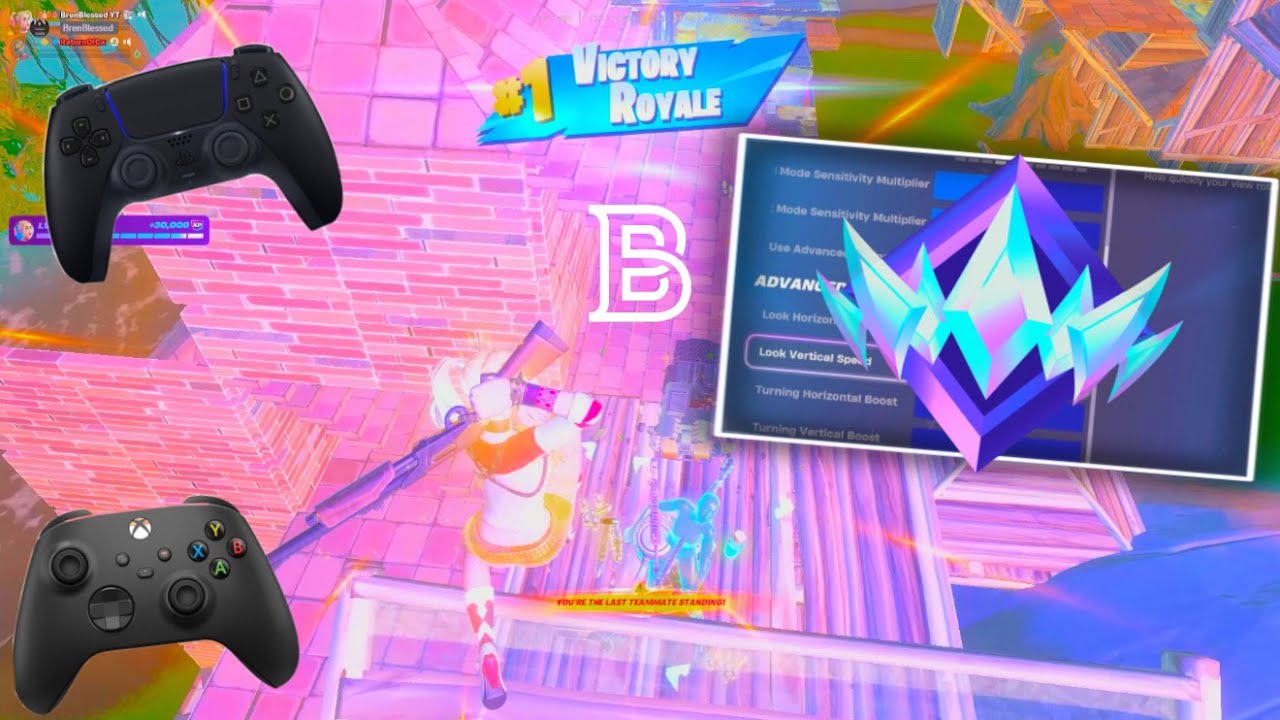 *NEW* BEST Controller SETTINGS + Sensitivity For Fortnite Chapter 6 ...