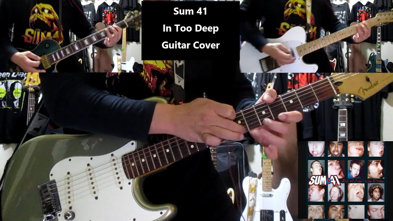In Too Deep - Sum 41 Guitar Cover - YouTube