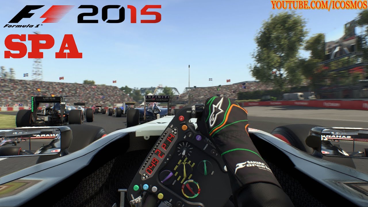 F1 2015 Gameplay || Spa - YouTube
