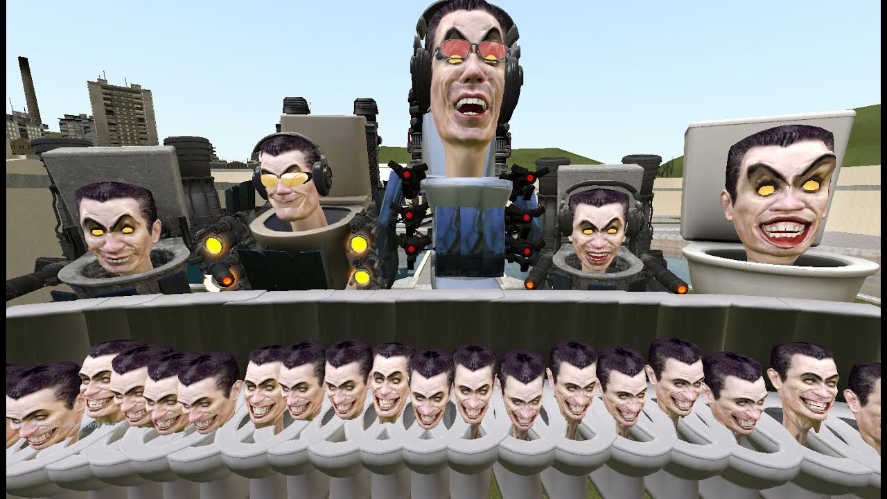 SKIBIDI GMAN EVOLUTION POWER COMPARISON In GMod - YouTube