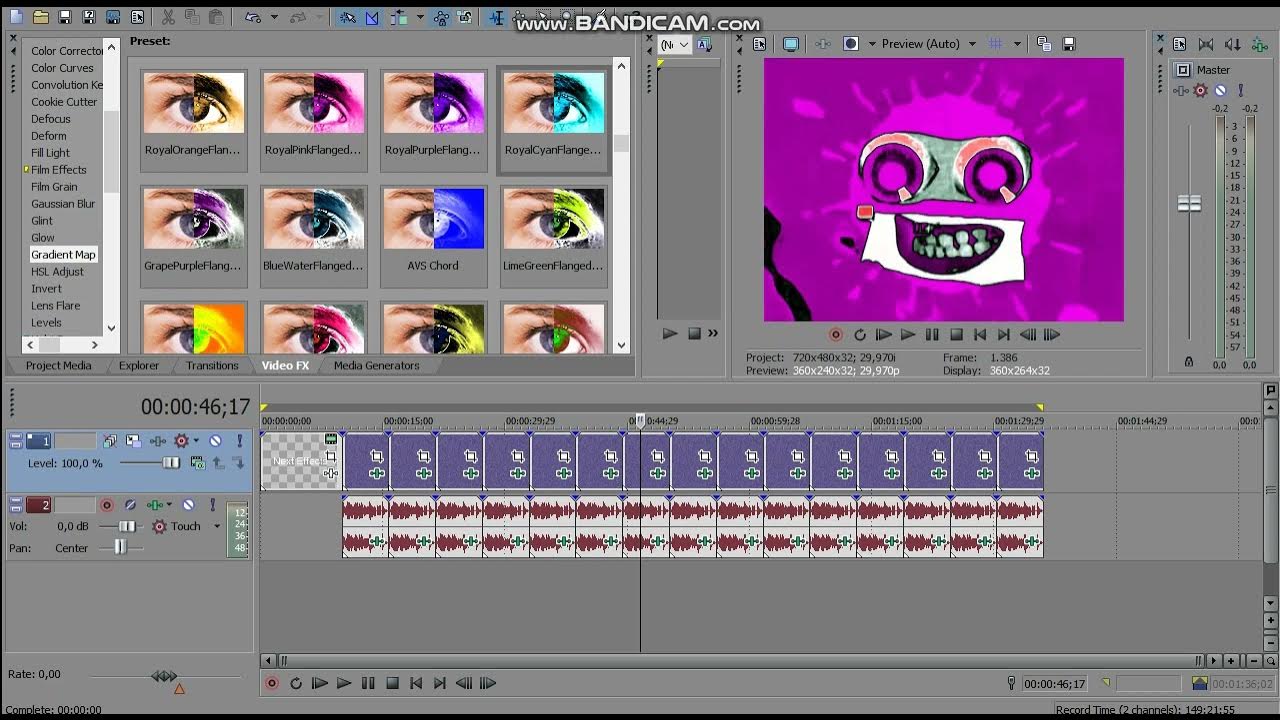 How To Make 15 Effects Klasky Csupo Vegas Pro 10.0 - YouTube